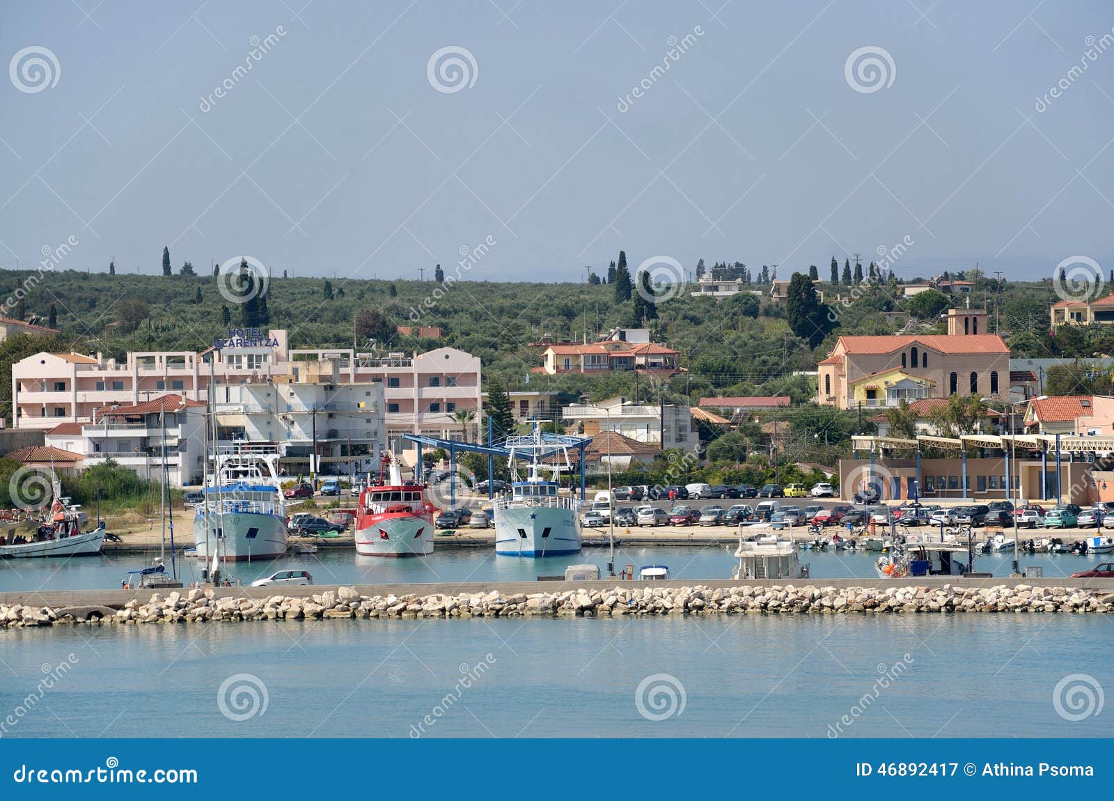 Kyllini port in Greece stock image. Image of city, cargo - 46892417
