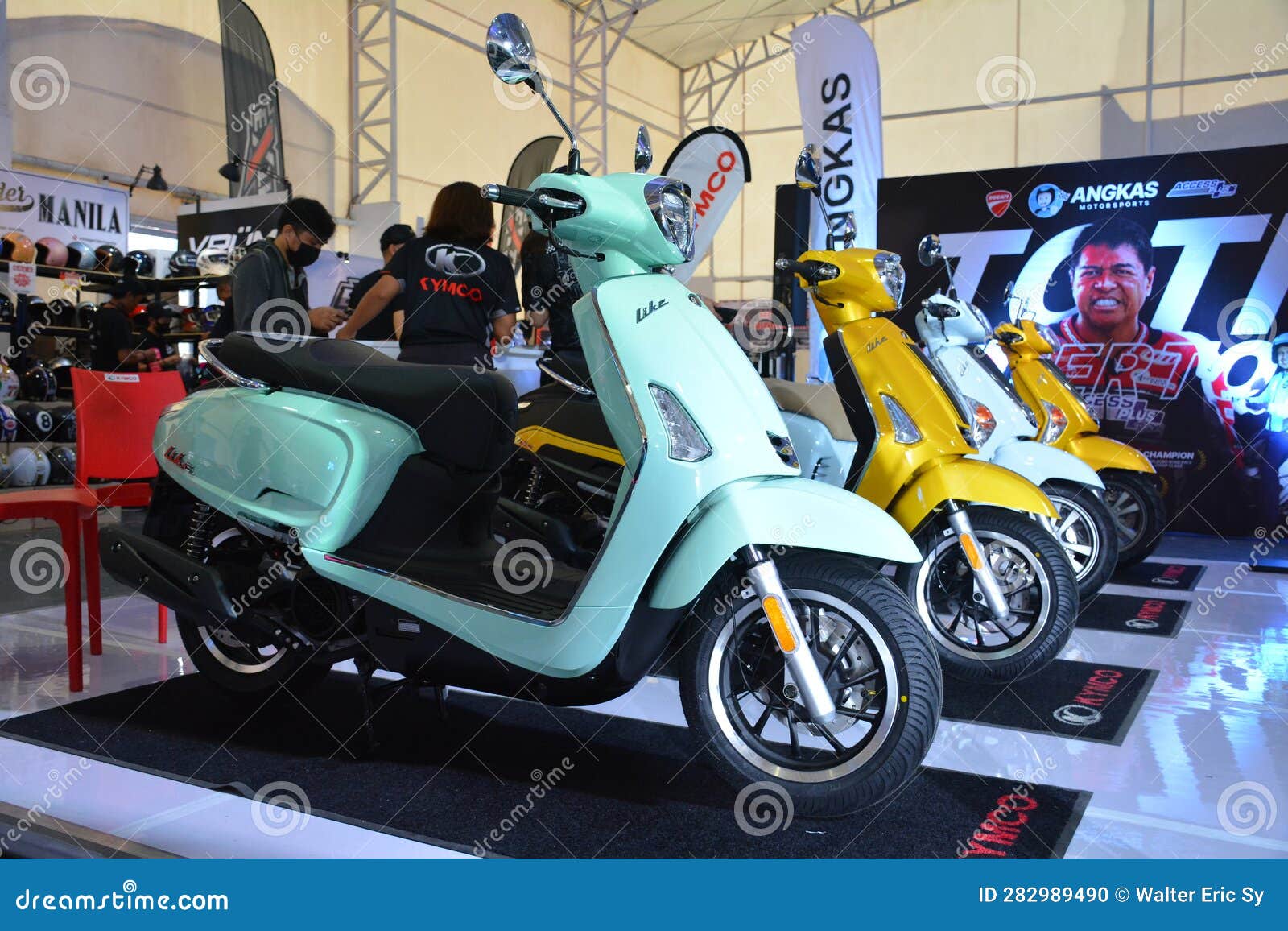 Kymco Like 125 Motorcycle at Ride Ph in Pasig, Philippines Editorial ...