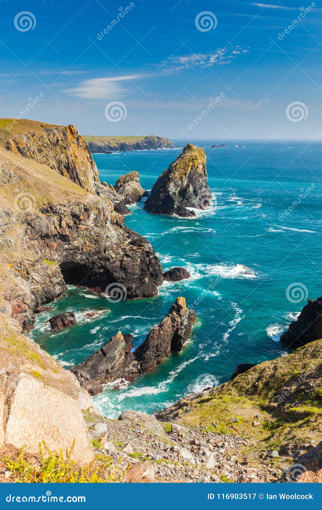 Kynance Cove Cornwall England UK Stock Image - Image of cornwall ...