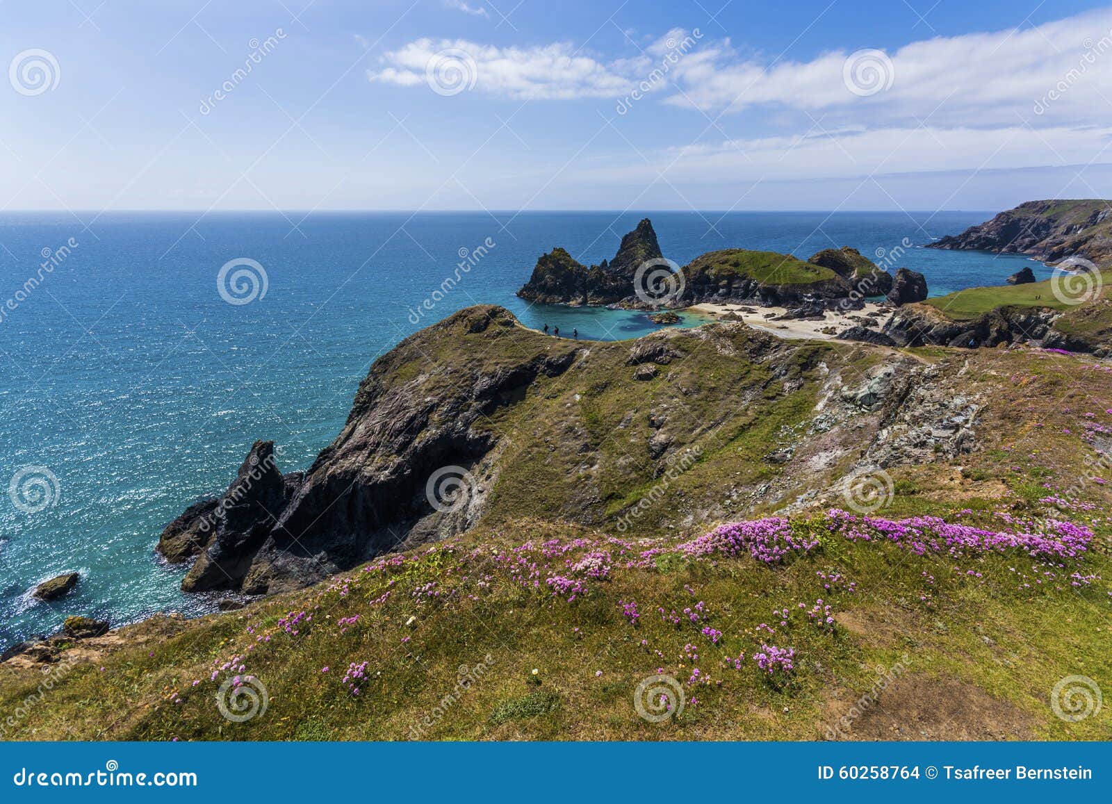 Kynance Cove Spectacular Coastline Stock Photo - Image of britain ...