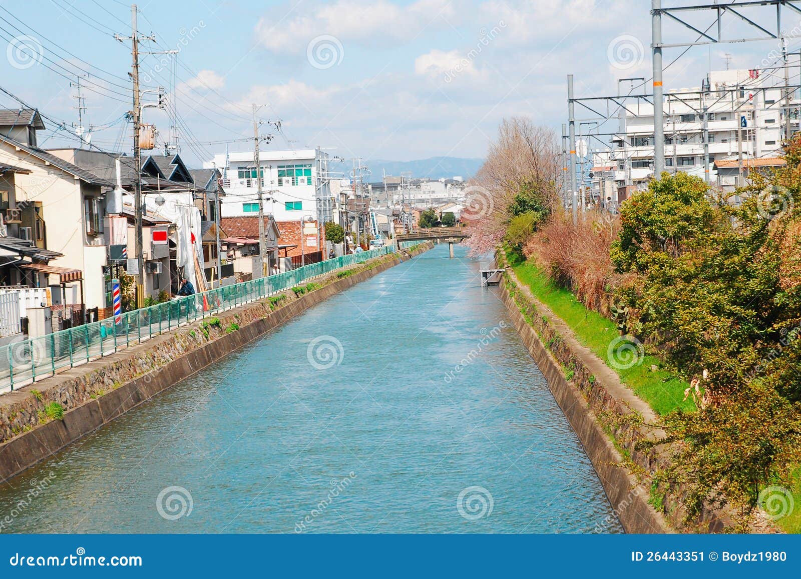 Kyoto Canal stock image. Image of city, water, path, kyoto - 26443351