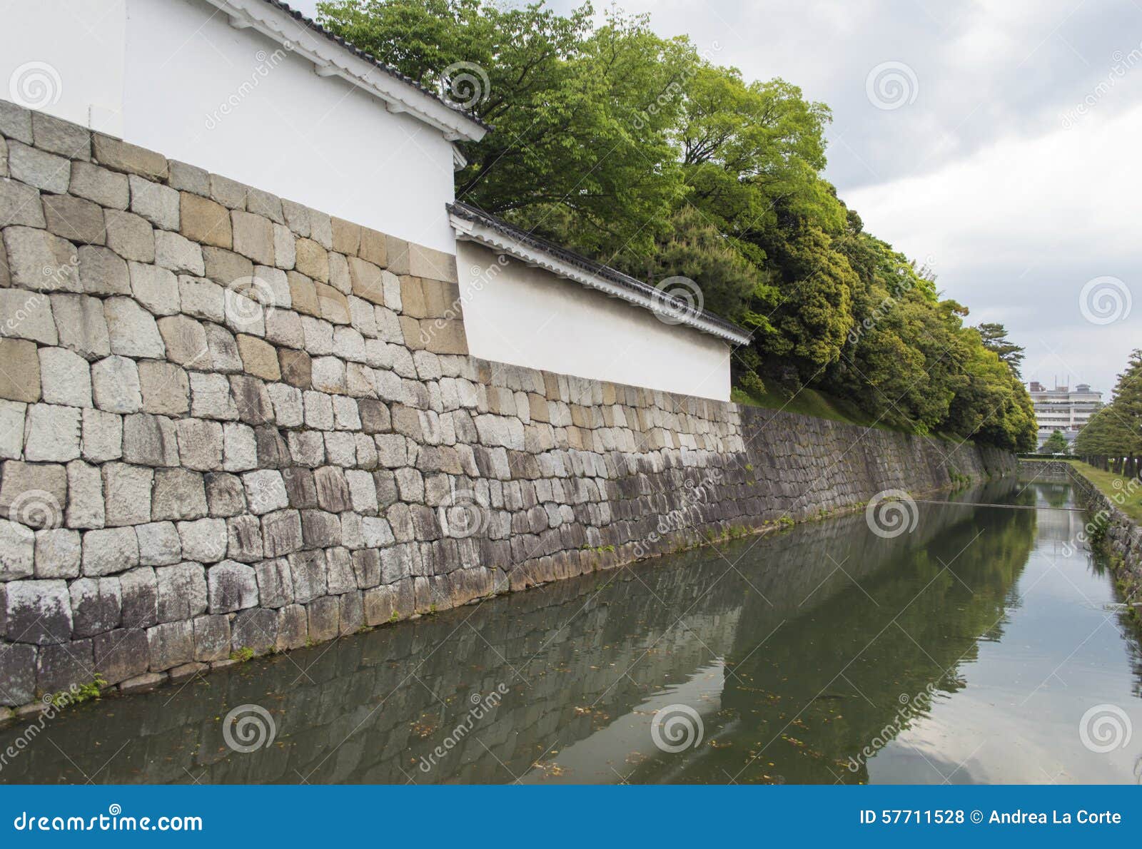 Kyoto Imperial Palace stock photo. Image of asia, architecture - 57711528