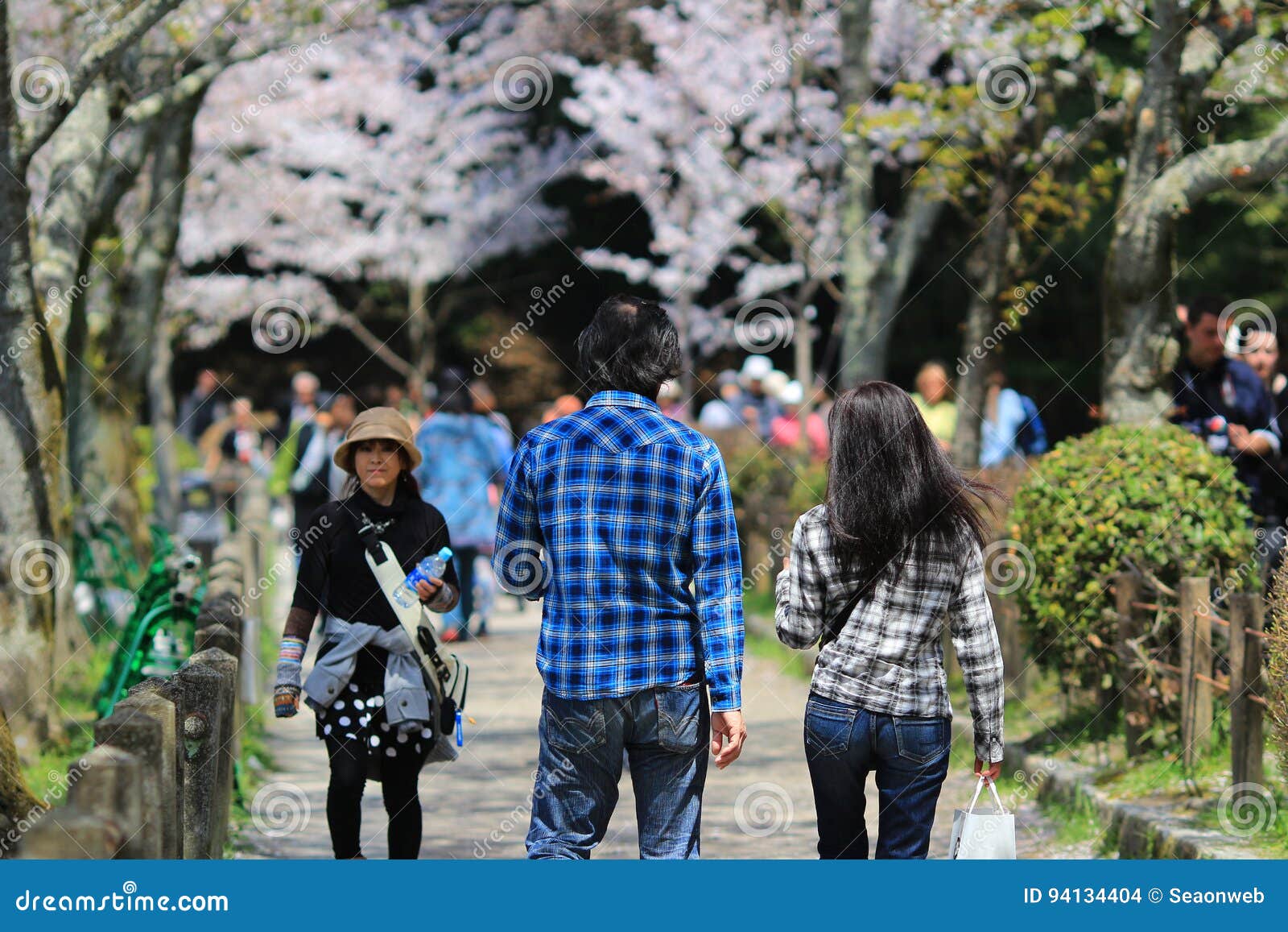 Kyoto, Japan at Philosopher S Walk in the Springtime. Editorial Stock ...