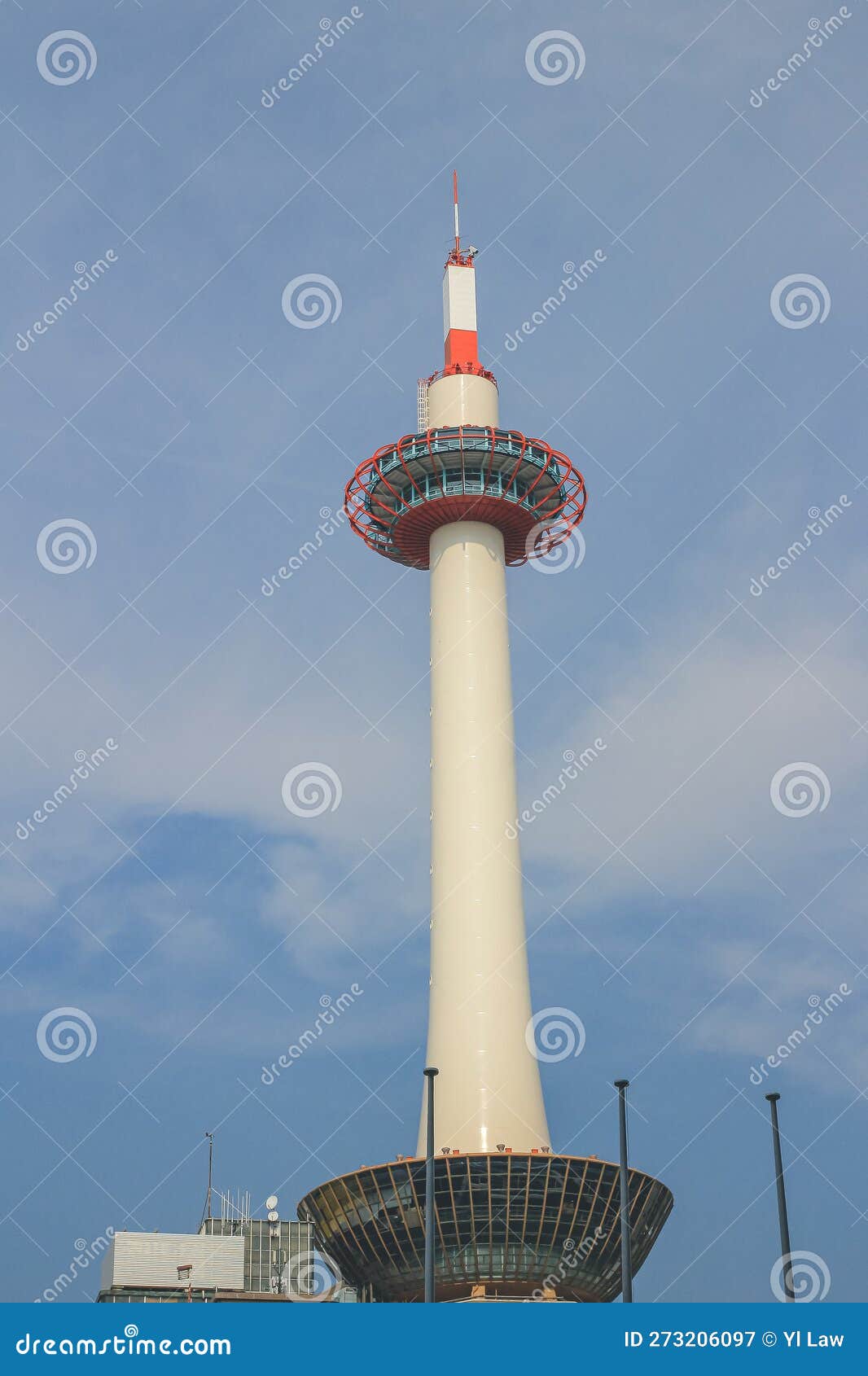 Kyoto, Japan Skyline at Kyoto Tower Daytime Editorial Photography - Image of dusk, evening ...