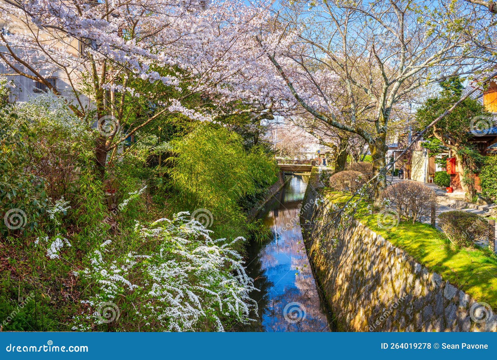 Kyoto, Japan Walking Trail in Spring Stock Photo - Image of outside ...