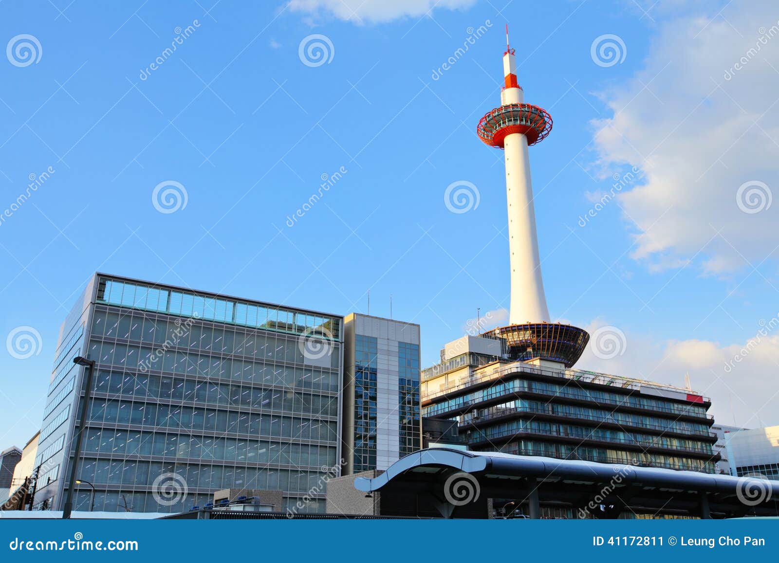 Kyoto skyling in Japan stock image. Image of asian, destination - 41172811