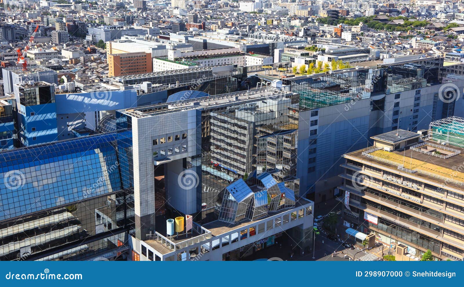Kyoto Train Station Building Complex Modern Architecture External View Editorial Image - Image ...