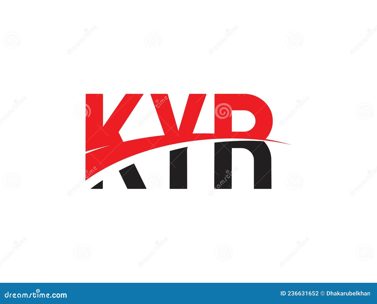 KYR Letter Initial Logo Design Stock Vector - Illustration of monogram ...