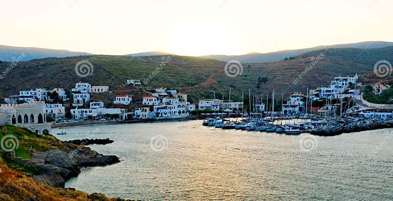 Kythnos island in Greece stock image. Image of greek - 22602547