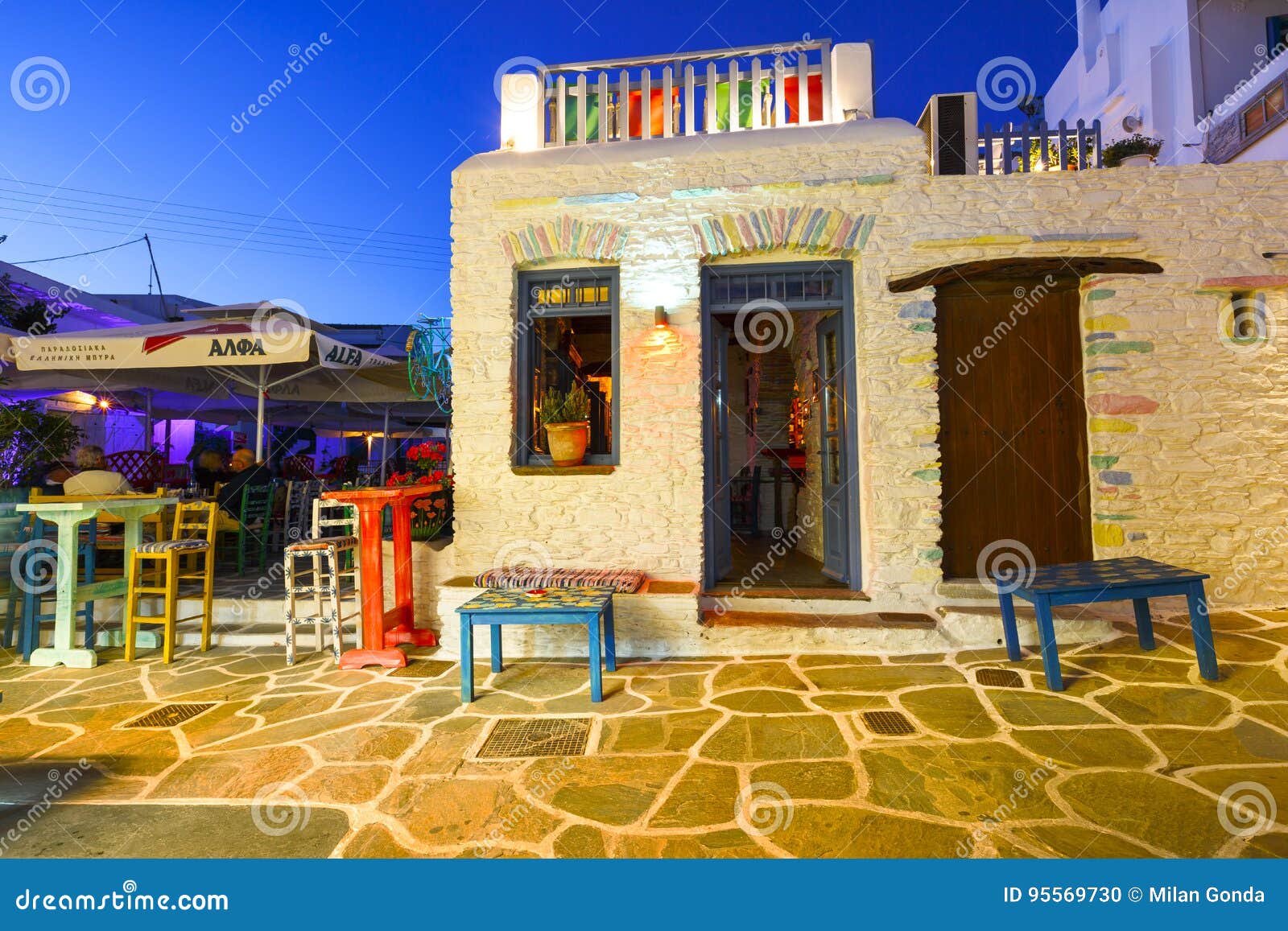 Kythnos. editorial image. Image of mediterranean, greece - 95569730