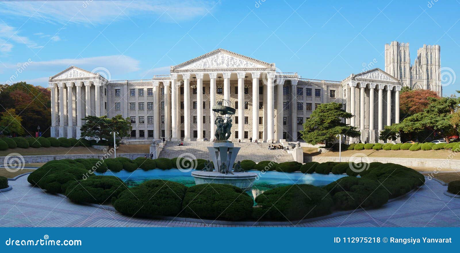 Kyung Hee University a Seoul Fotografia Stock Editoriale - Immagine di ...
