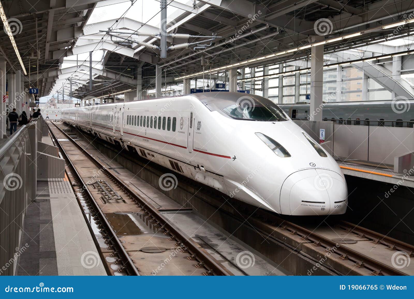 Kyushu Shinkansen 800 Series Bullet Train Editorial Image - Image of ...