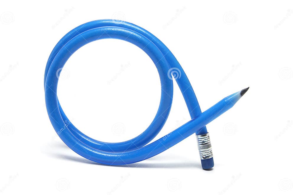 Lápiz flexible foto de archivo. Imagen de vida, juguete - 10599156