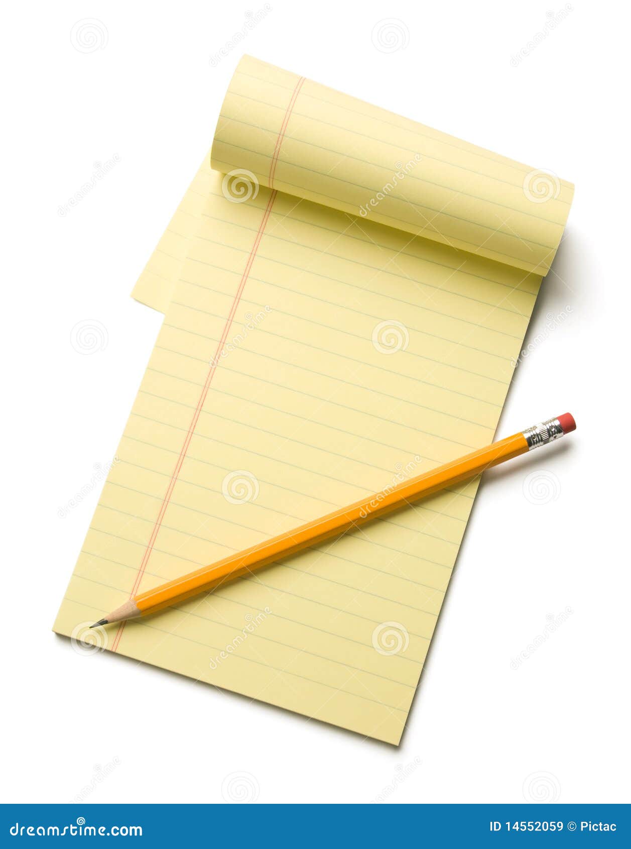 Lápiz y libreta imagen de archivo. Imagen de aprendizaje - 14552059
