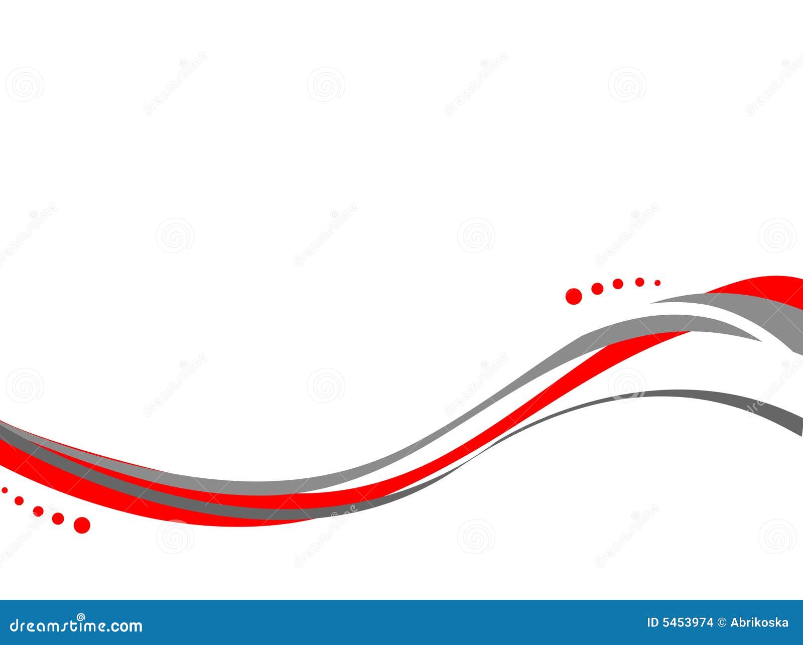 Línea abstracta ondulada ilustración del vector. Ilustración de modelo ...