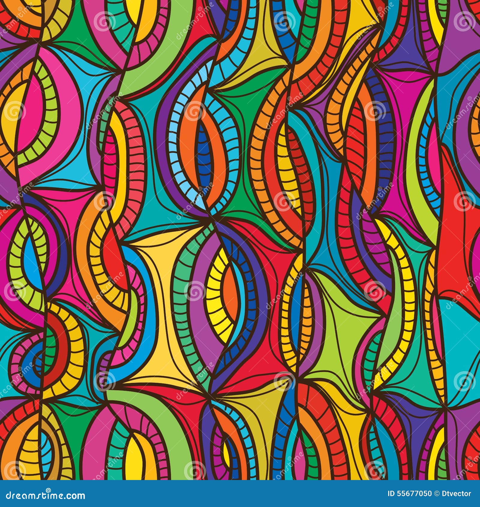 Línea De Color Vertical Modelo Inconsútil Ilustración del Vector ...