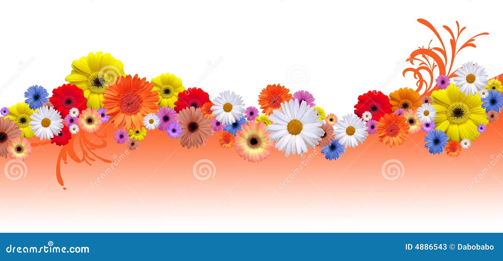 Línea de la flor stock de ilustración. Ilustración de germinador - 4886543