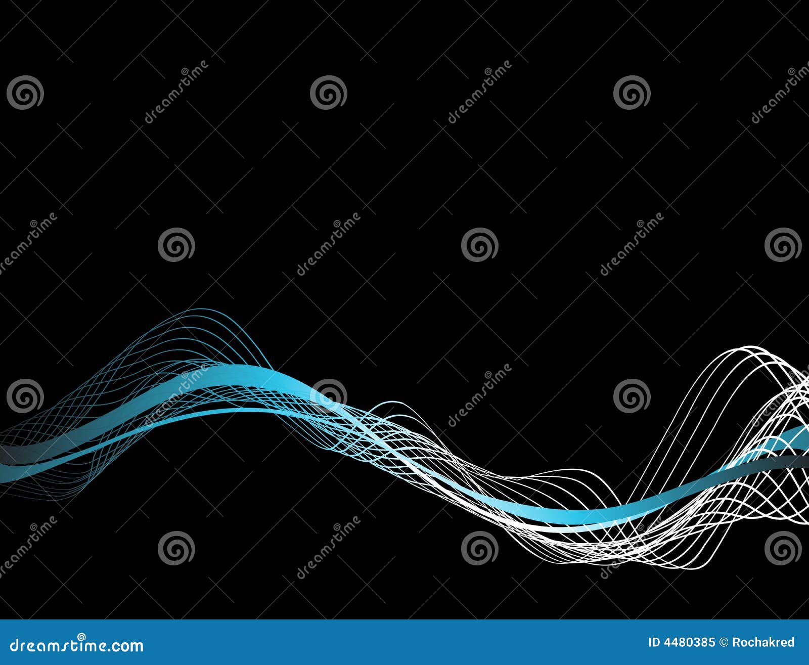 Línea Moderna De La Curva Negra Stock de ilustración - Ilustración de ...