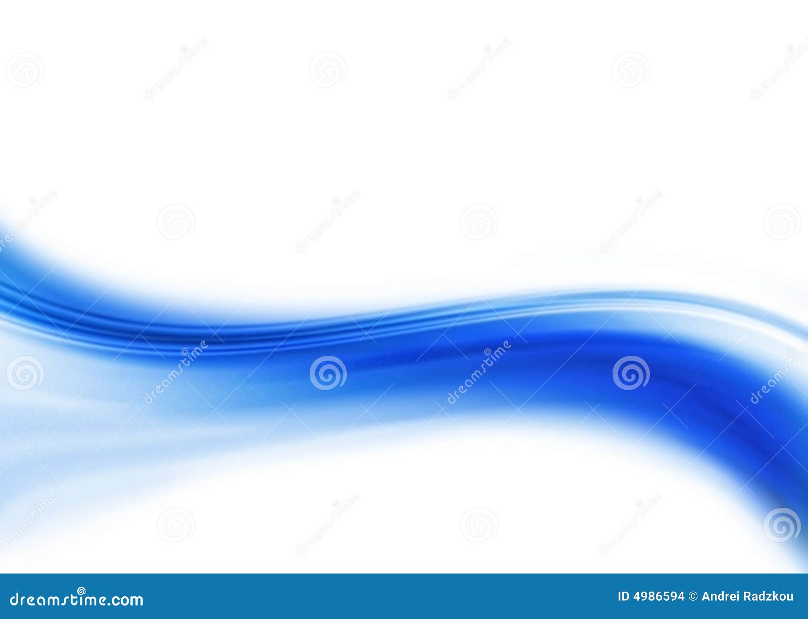 Línea Que Curva Azul Abstracta Stock de ilustración - Ilustración de ...