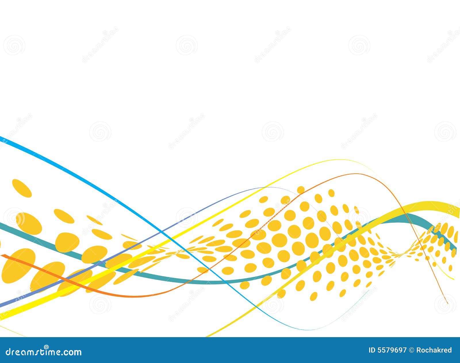 Líneas abstractas ilustración del vector. Ilustración de concepto - 5579697