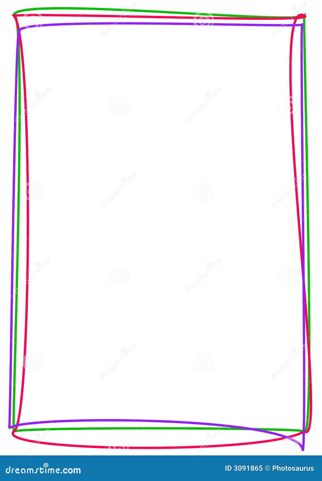 Líneas coloreadas ilustración del vector. Ilustración de tarjeta - 3091865