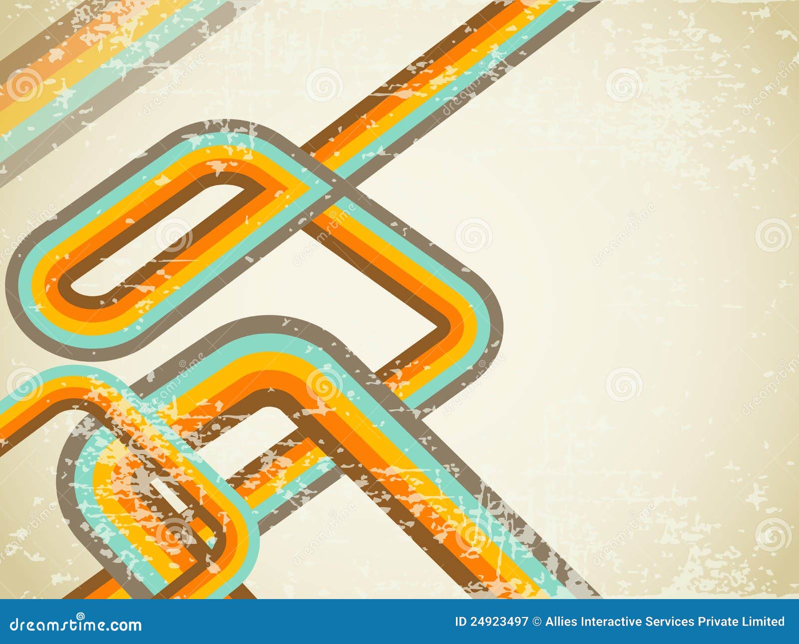 Líneas Creativas Y Coloridas Ilustración del Vector - Ilustración de ...