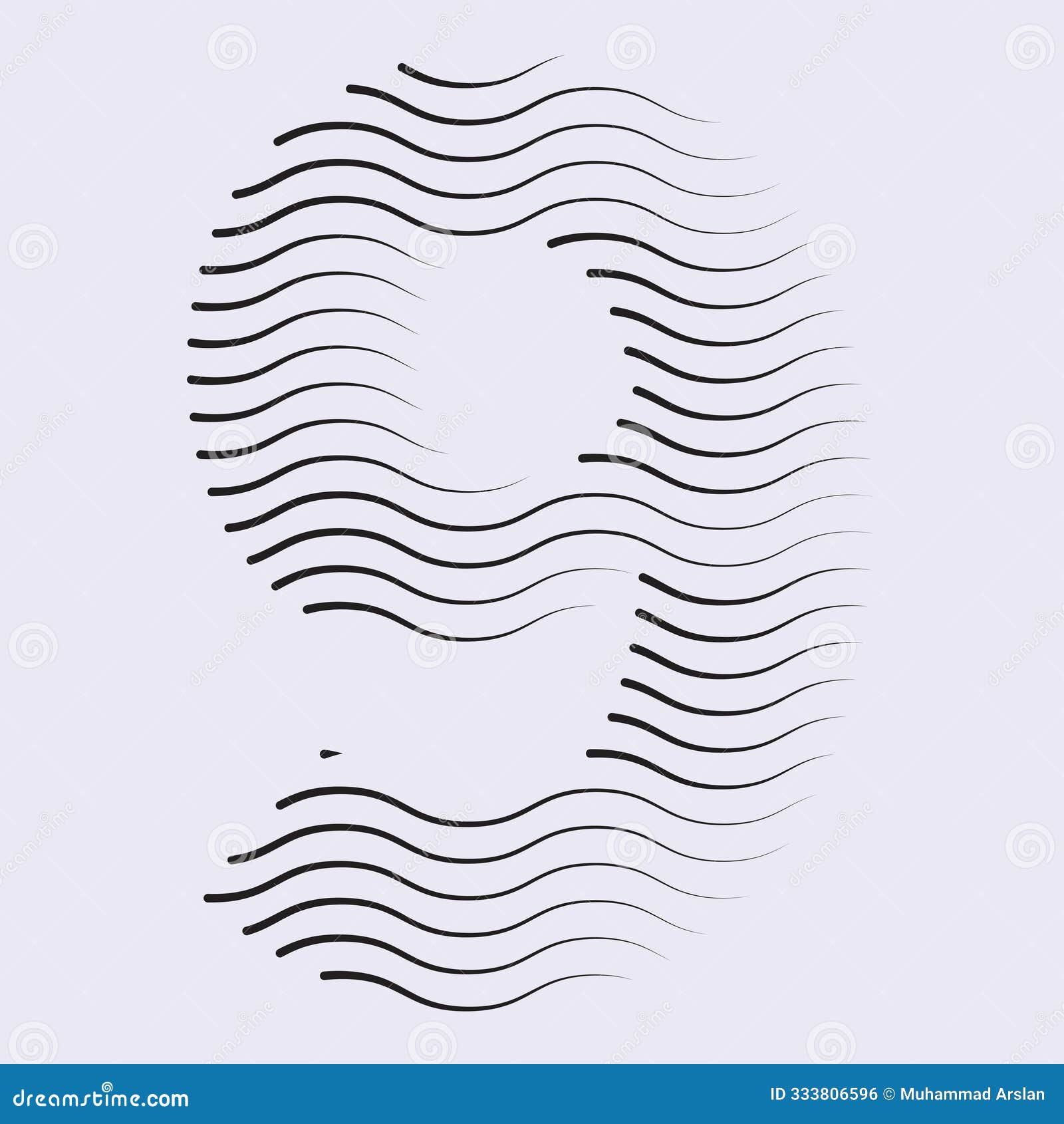 9 Líneas De Número Icono Vector E Ilustración Ilustración del Vector ...