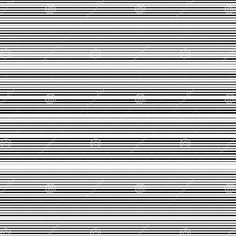 Líneas negras horizontales ilustración del vector. Ilustración de raya ...