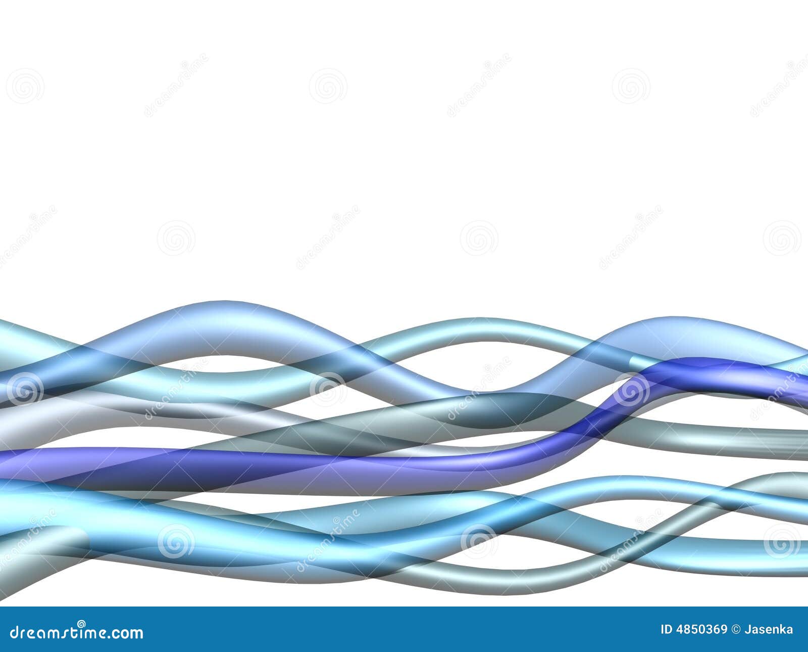 Líneas onduladas azules stock de ilustración. Ilustración de ondulado ...