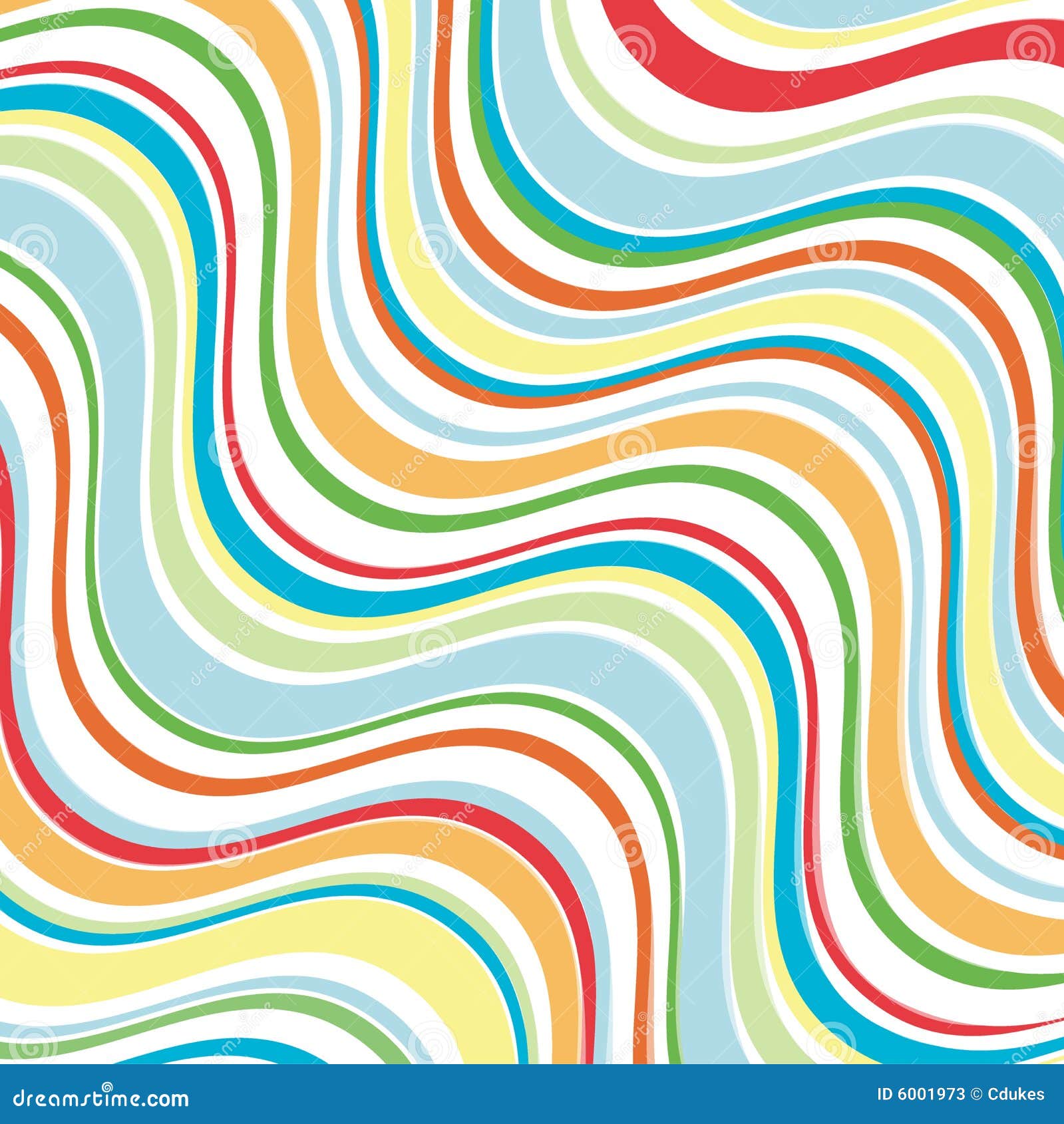 Líneas Onduladas Brillantes Stock de ilustración - Ilustración de ...