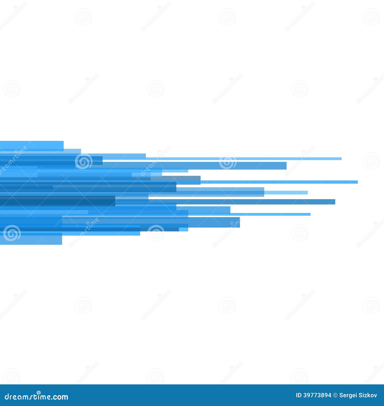 Líneas Rectas Azules Extracto En Antecedentes Ligeros. Vector ...