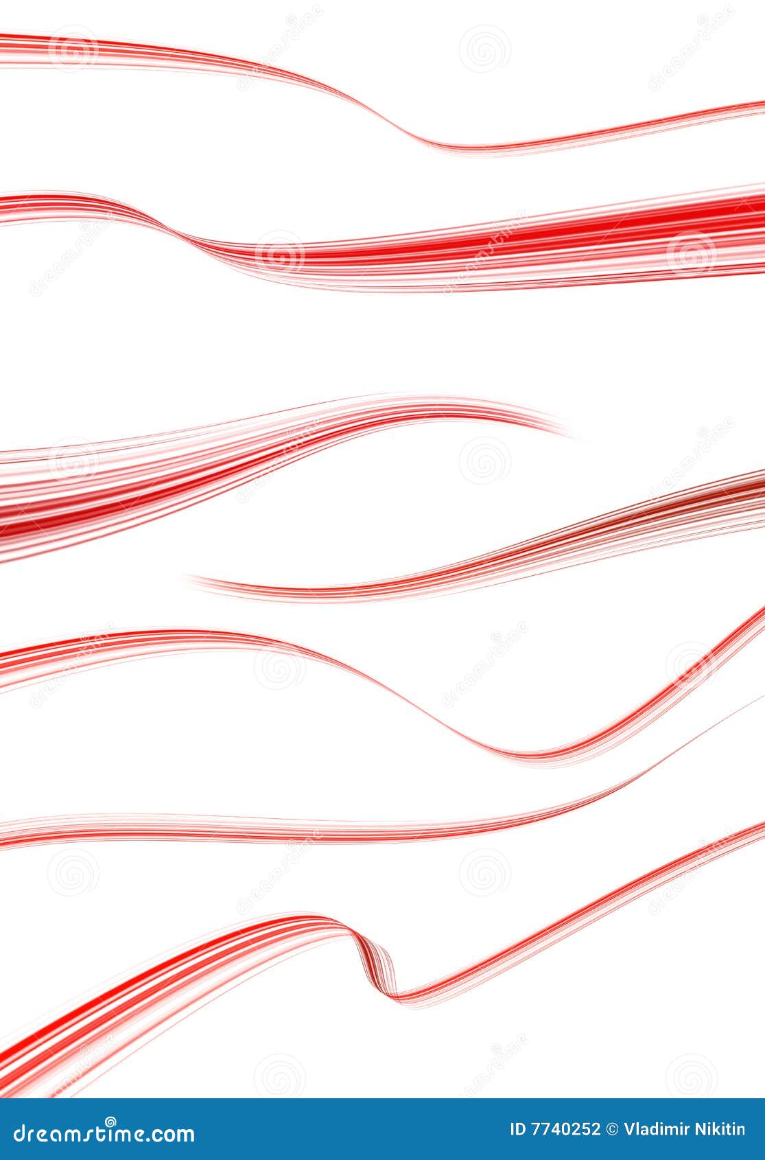 Líneas rojas stock de ilustración. Ilustración de fondos - 7740252