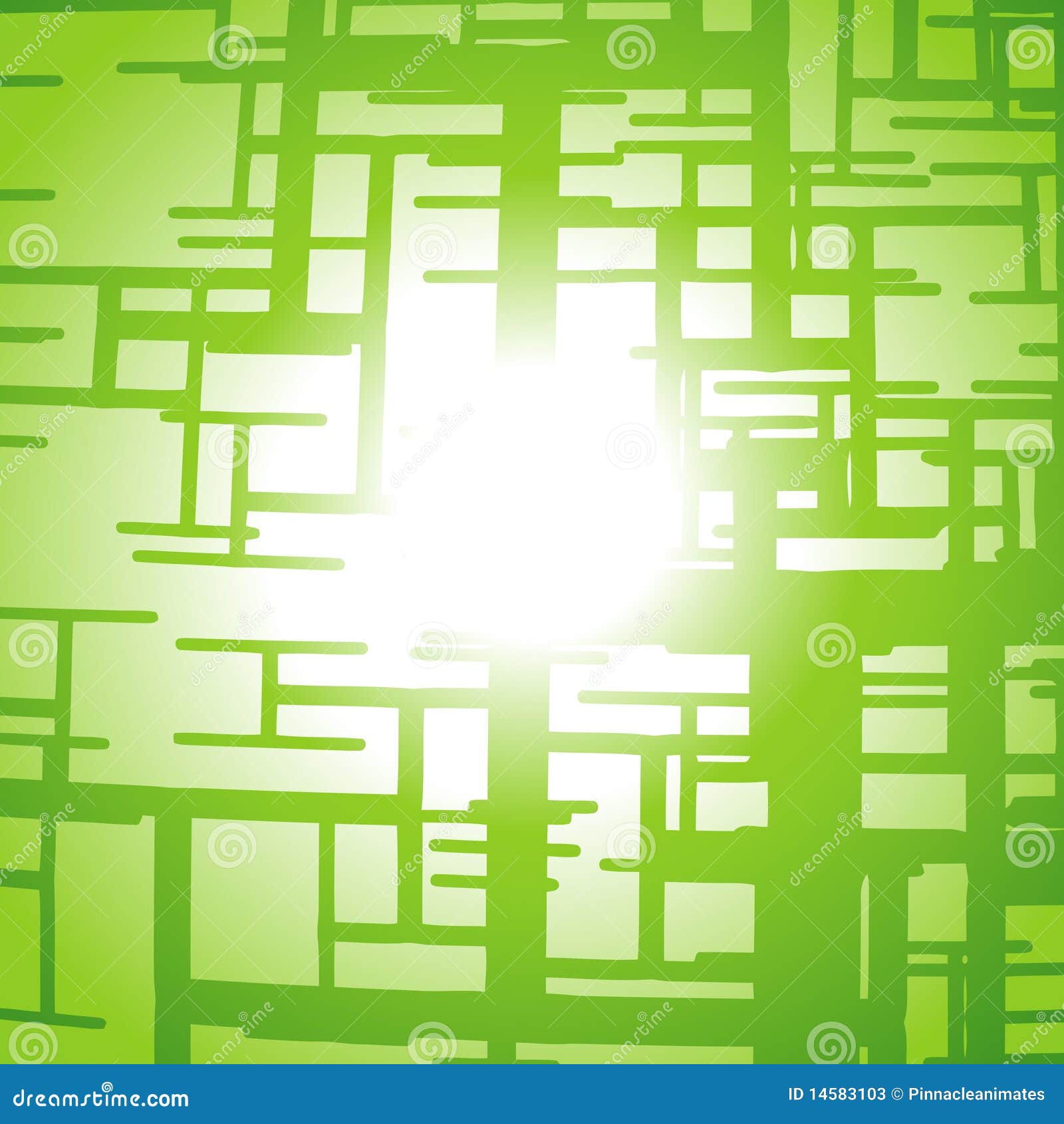 Líneas Verdes del vector ilustración del vector. Ilustración de ...