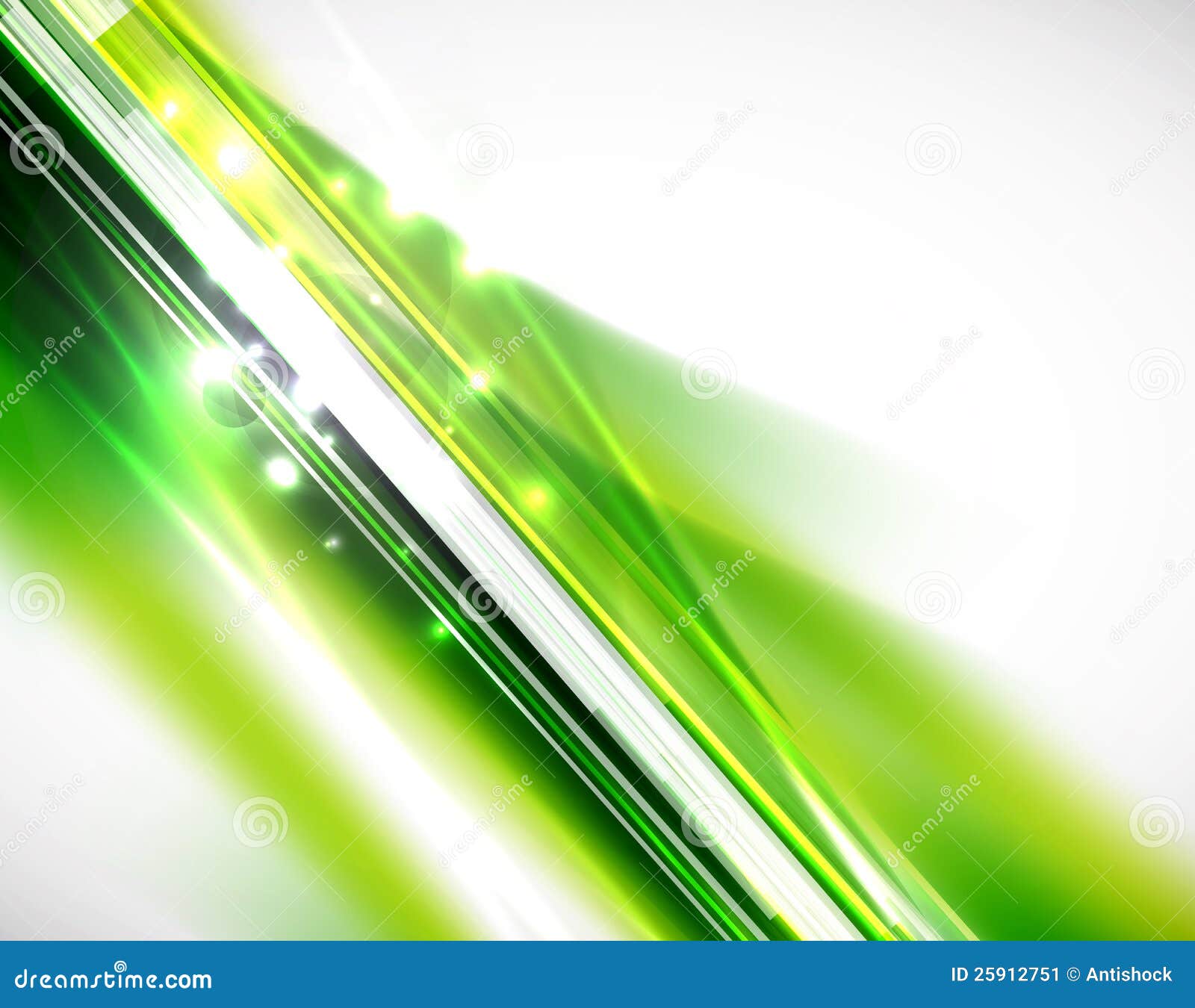 Líneas Verdes fondo ilustración del vector. Ilustración de fresco ...