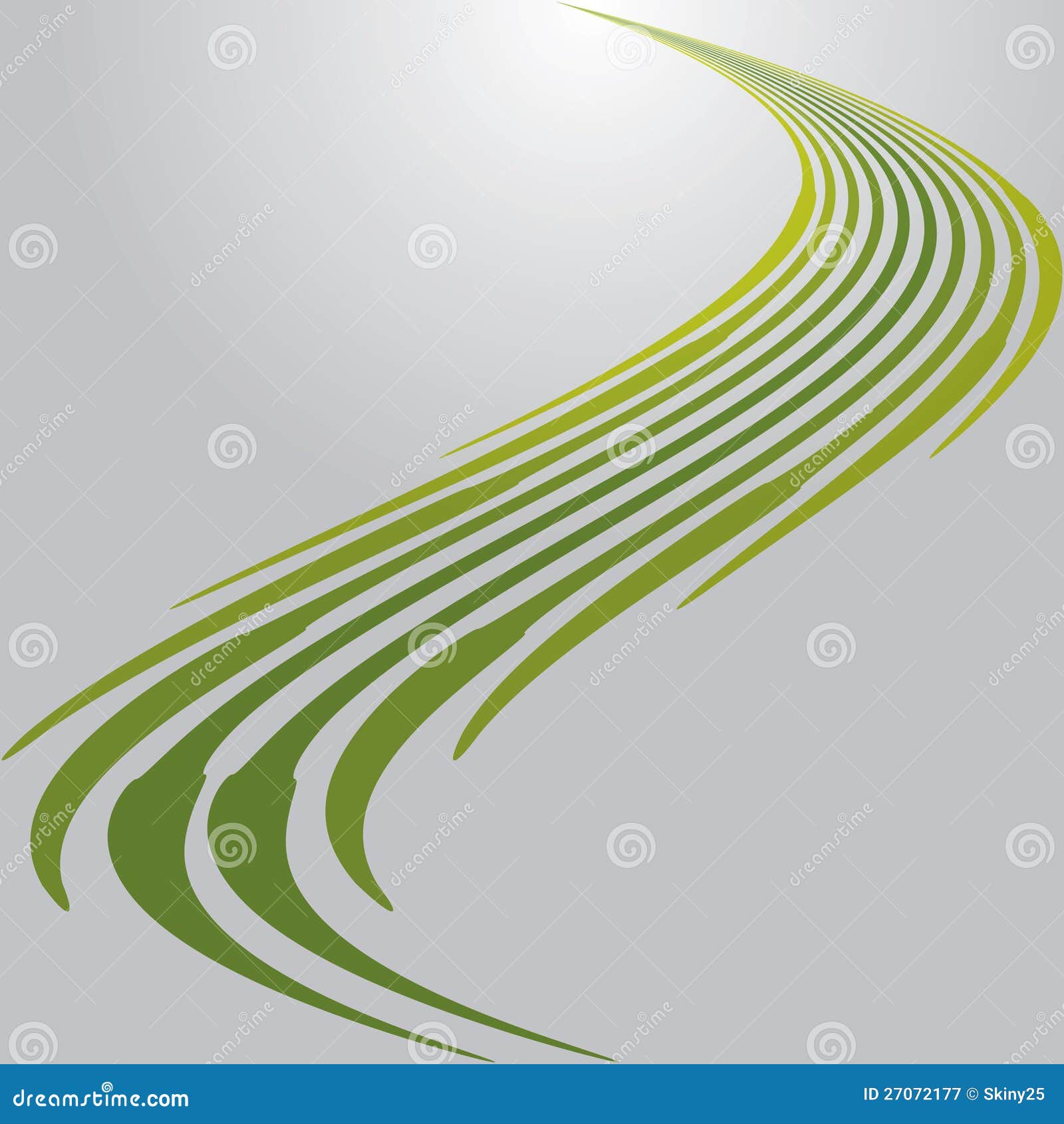 Líneas Verdes. Fondo Abstracto Del Vector Ilustración del Vector ...