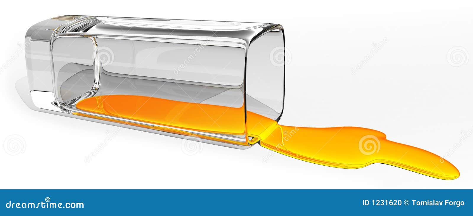 Líquido derramado stock de ilustración. Ilustración de gota - 1231620