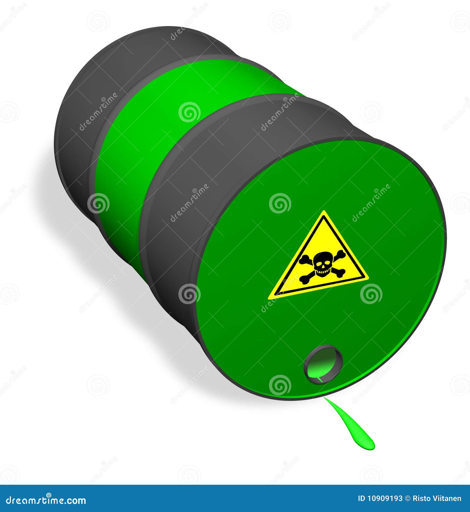 Líquido venenoso derramado stock de ilustración. Ilustración de ...