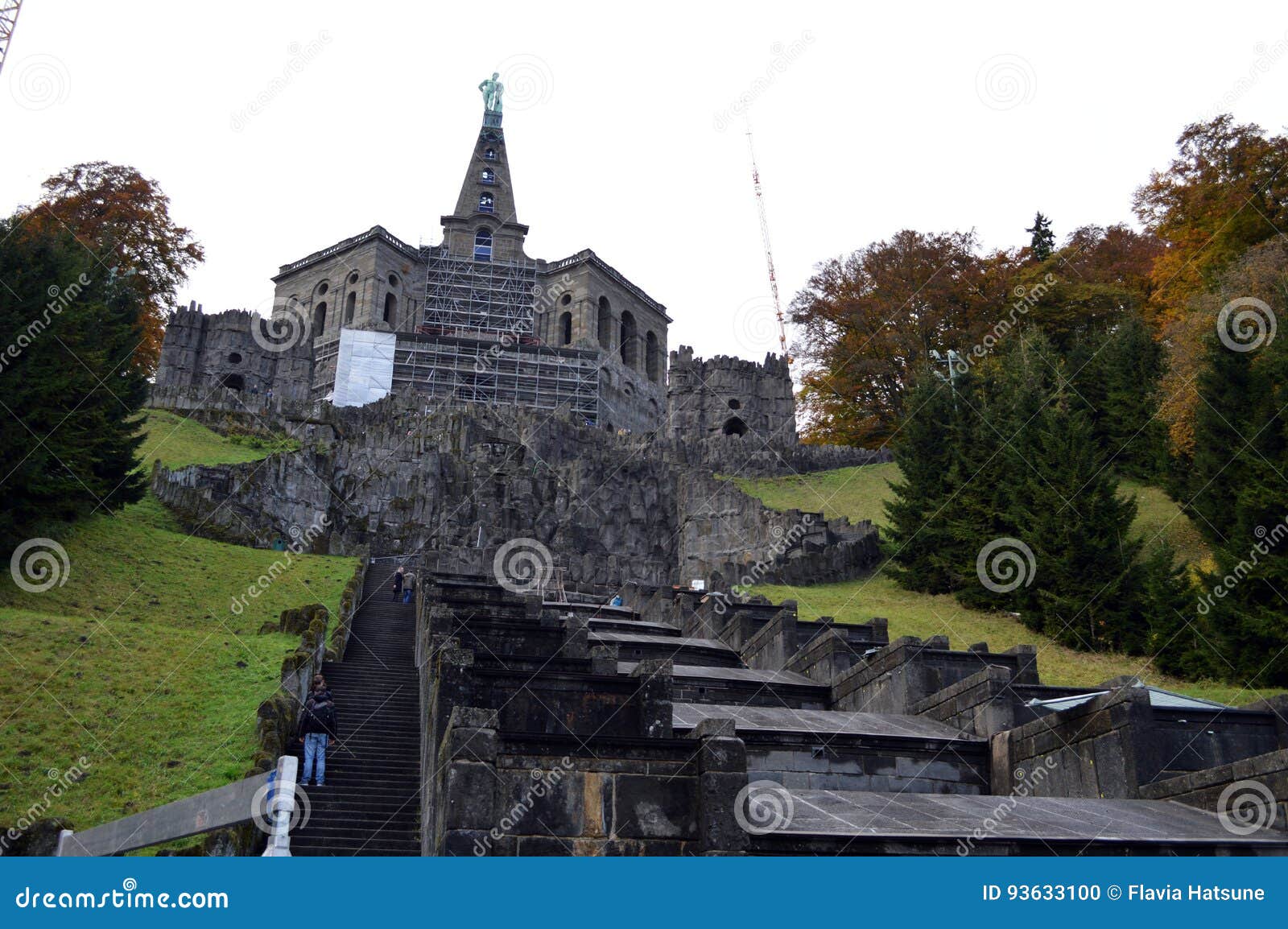 LÃ¶wenburg Castle in Kassel Editorial Image - Image of travel, world ...