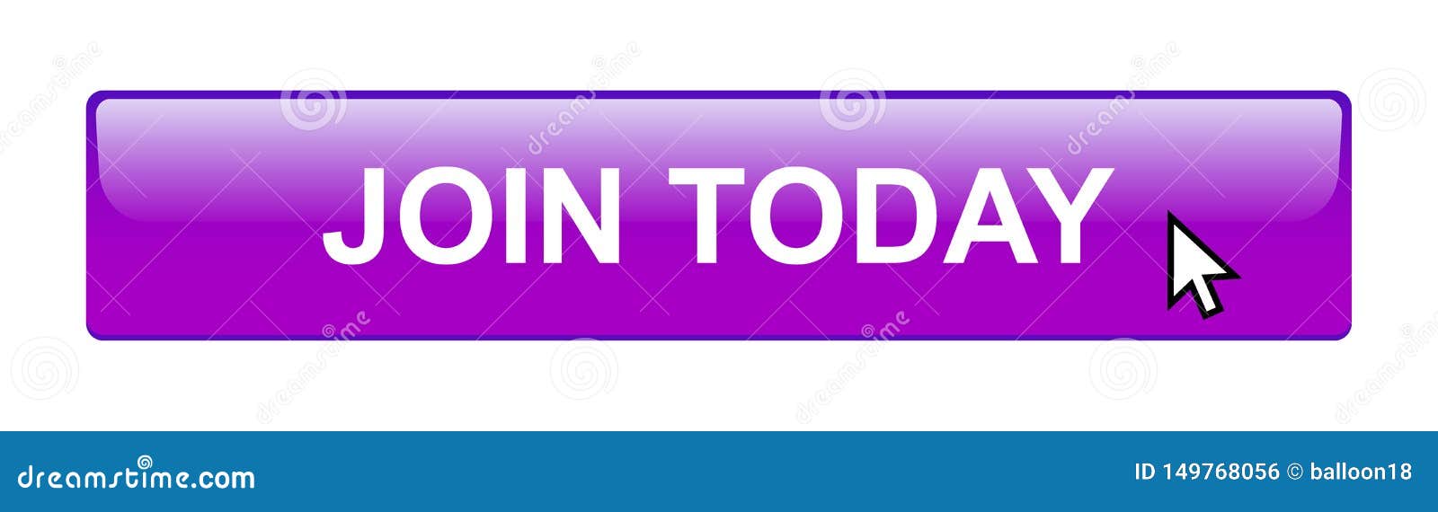 Join today button stock vector. Illustration of costomer - 149768056
