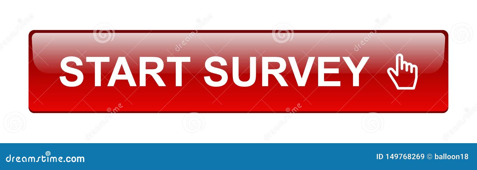 Start survey stock vector. Illustration of buttons, icon - 149768269