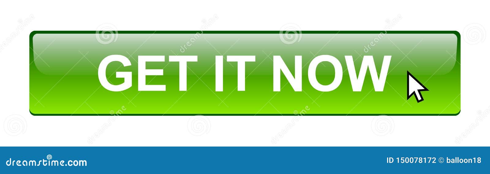 Get it now button stock vector. Illustration of menu - 150078172