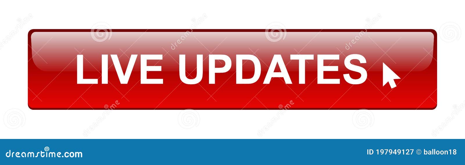 Live Updates Button stock vector. Illustration of multimedia - 197949127