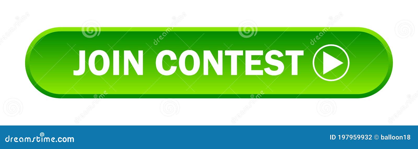 Join contest Button stock vector. Illustration of graphic - 197959932
