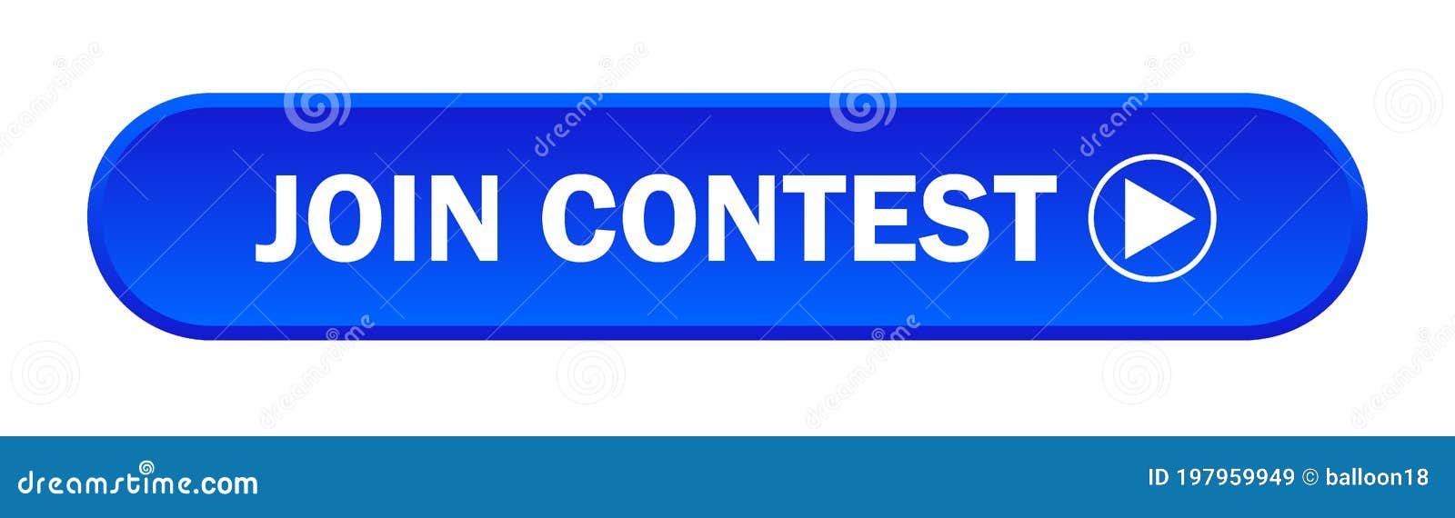 Join contest Button stock vector. Illustration of color - 197959949