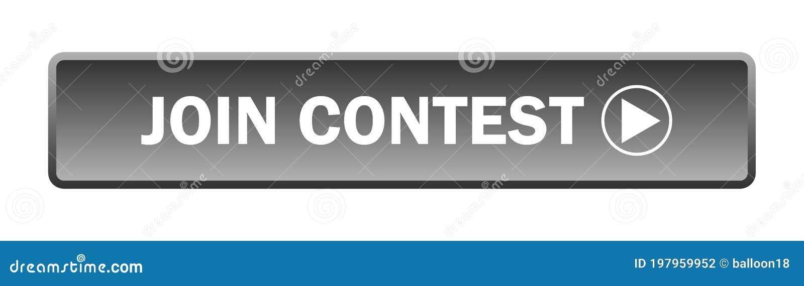 Join contest Button stock vector. Illustration of buttons - 197959952