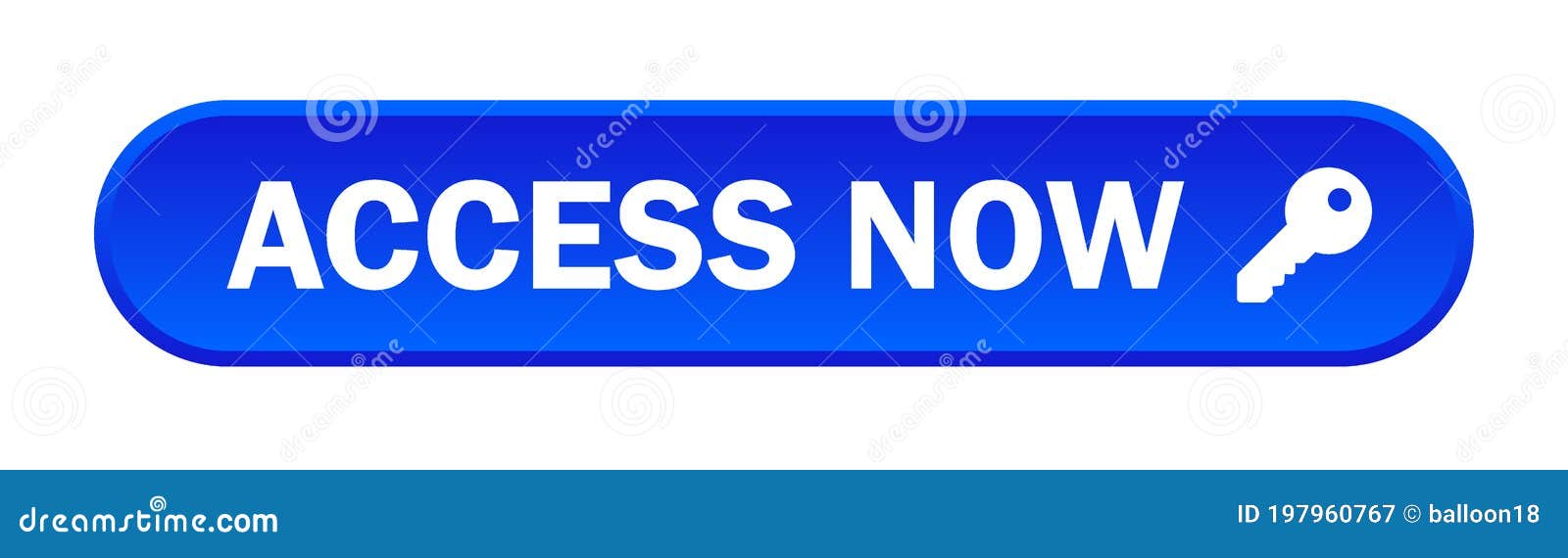 Access now Button stock vector. Illustration of administrator - 197960767