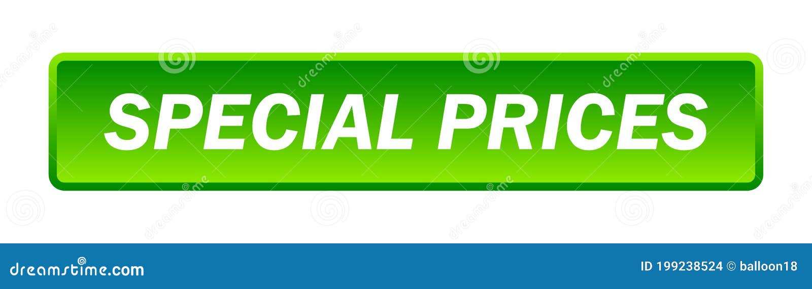 Special prices button stock illustration. Illustration of internet ...