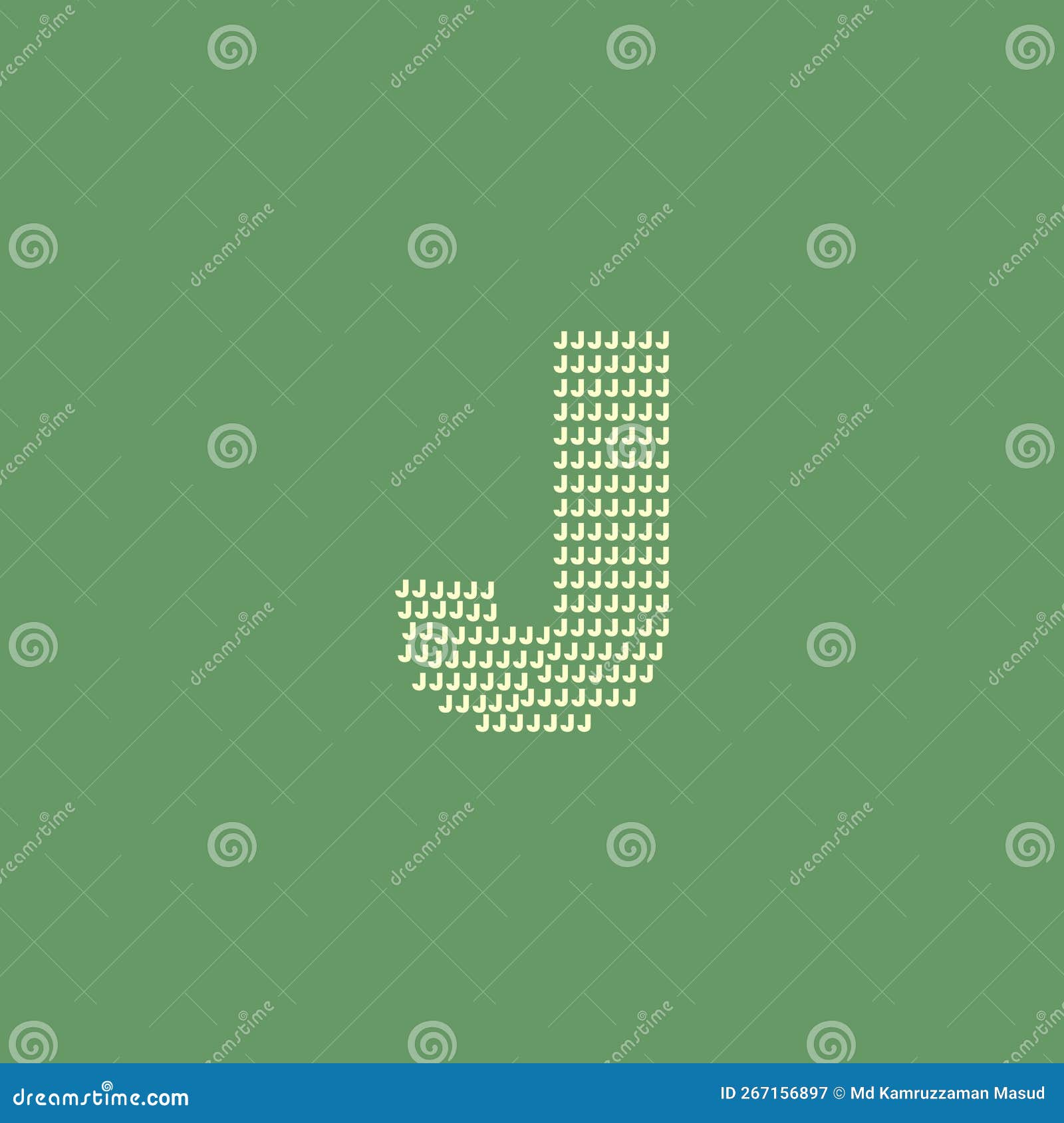Letter J Logo with Pixel Pattern, Vector Design Template Elements for ...