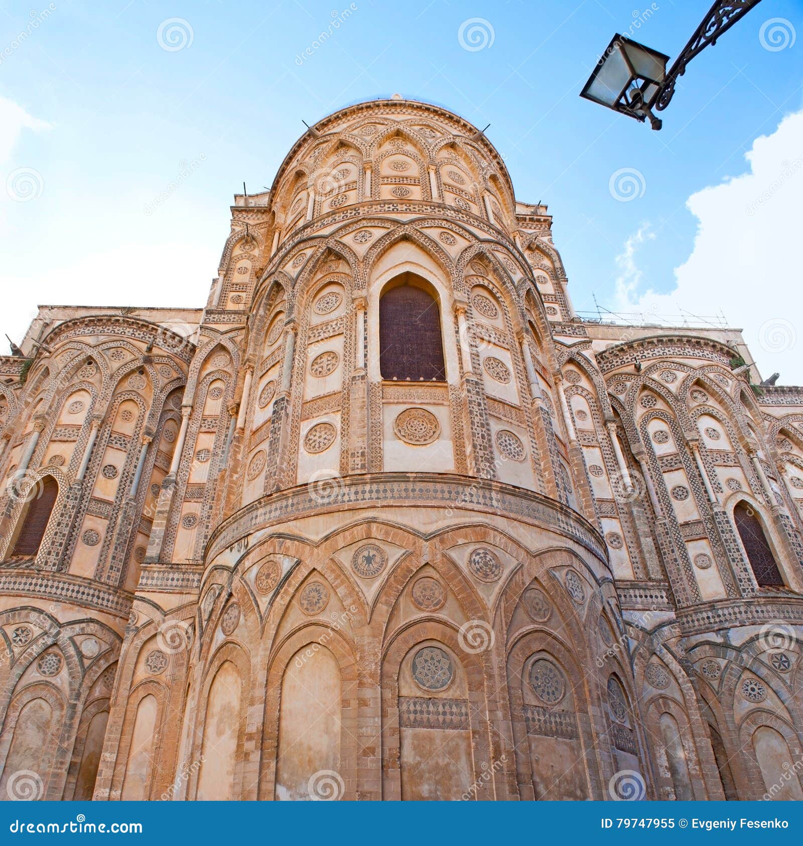 L'abside Della Cattedrale Di Monreale Immagine Stock - Immagine di ...
