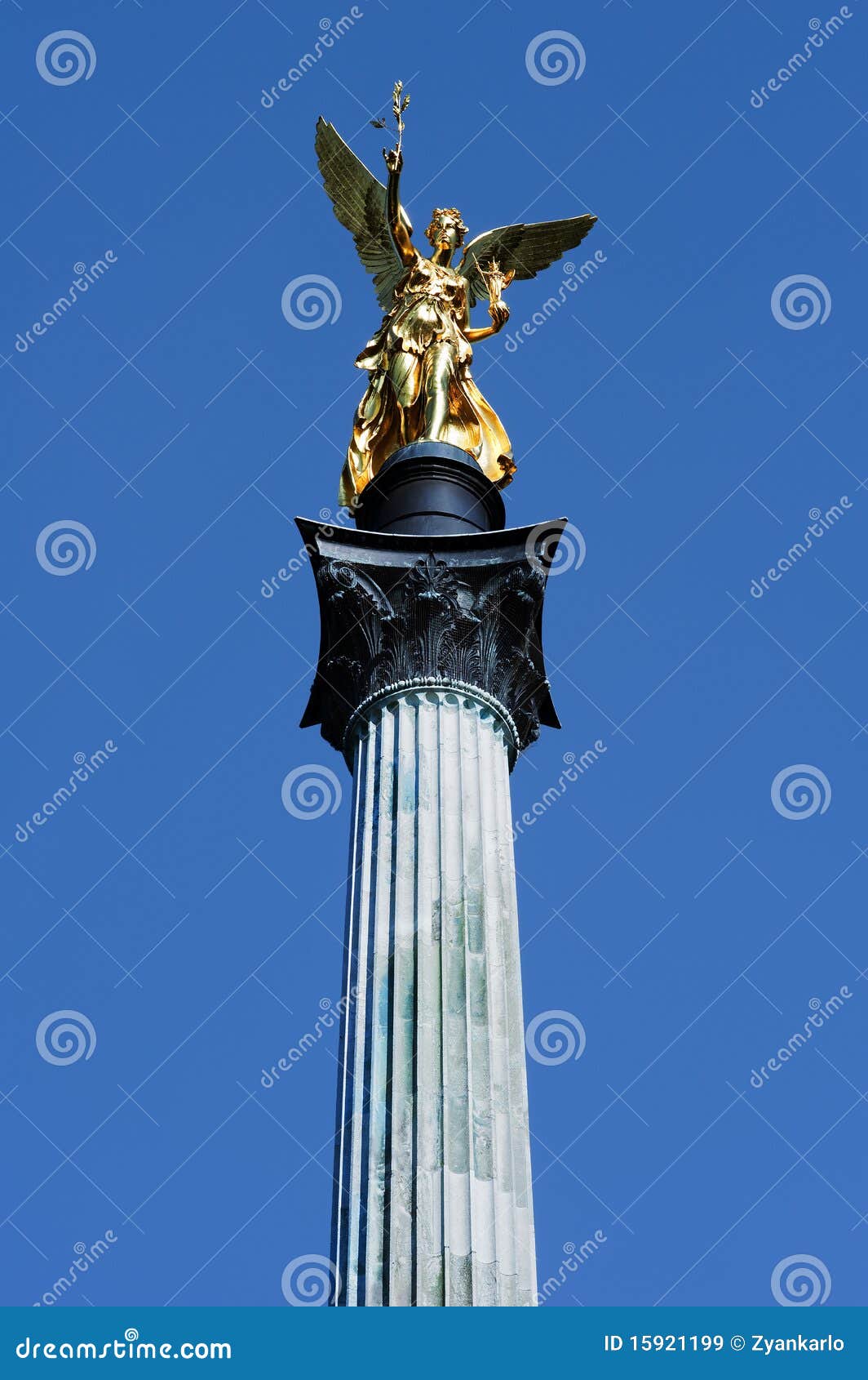 L'angelo Di Pace a Monaco Di Baviera in Baviera Immagine Stock ...